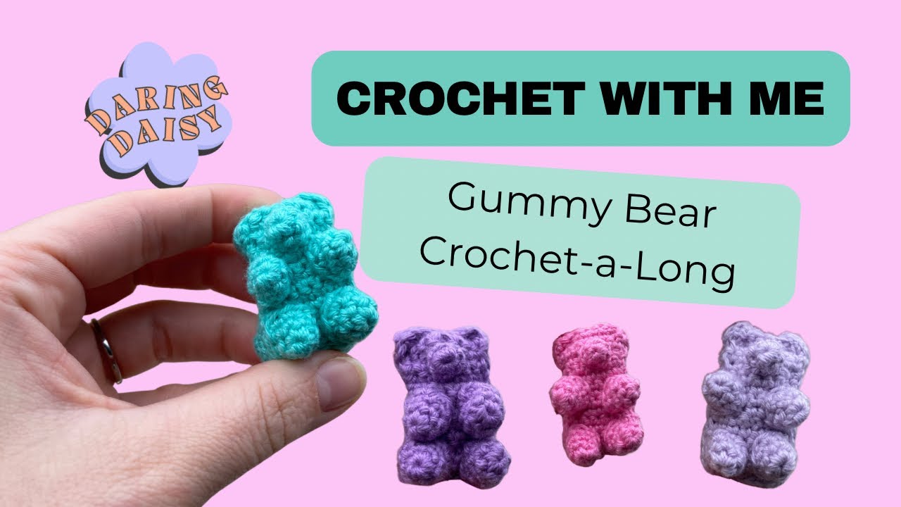 Crochet A Gummy Bear рџђ With Me Crochet Project Tutorial And Free Pdf