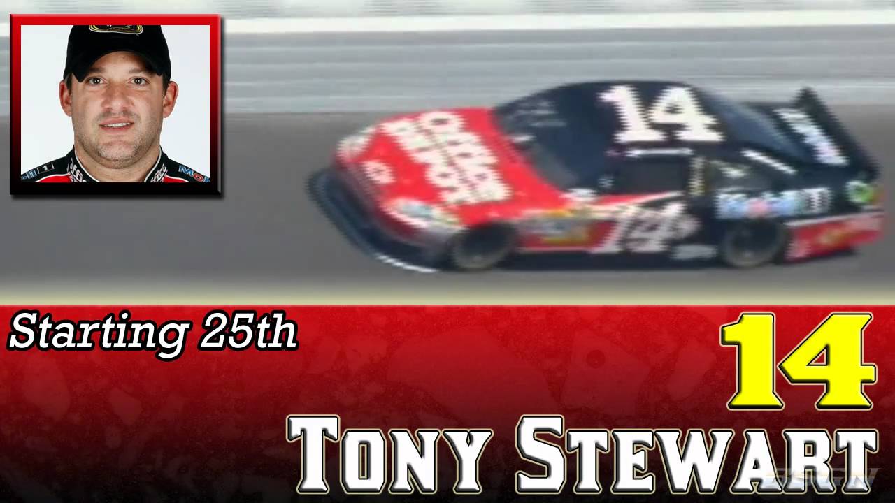 2011 Daytona 500 Starting Grid Bsgn Youtube