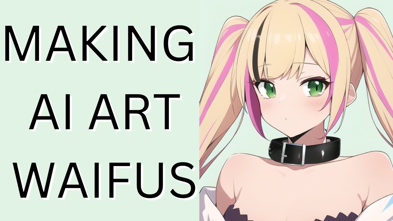 Making Ai Art Waifus тйкnovelaiтйл Youtube