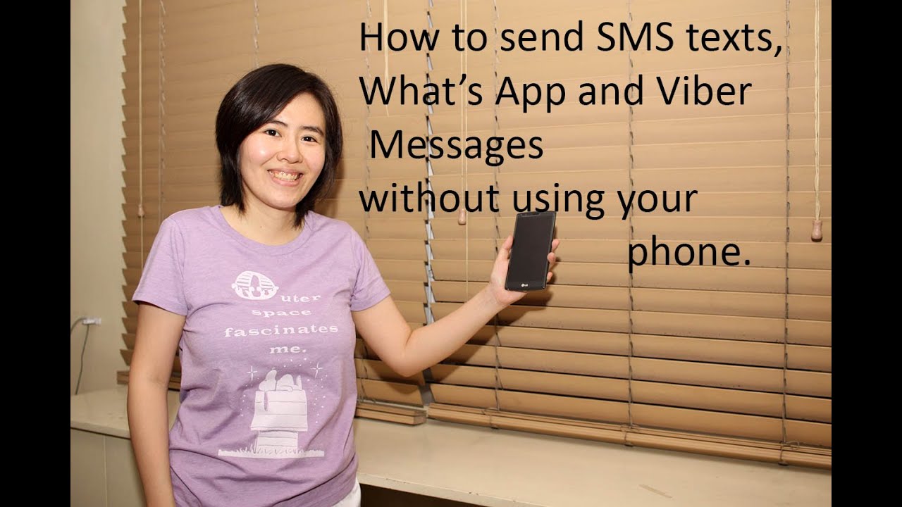 How To Send Texts Sms Using Mightytext What S App And Viber From