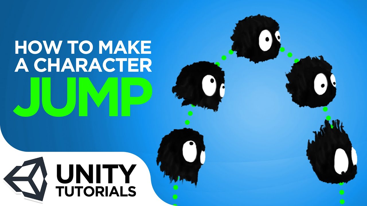Jumping How To Make A Character Jump Unity 2019 Beginner Tutorial