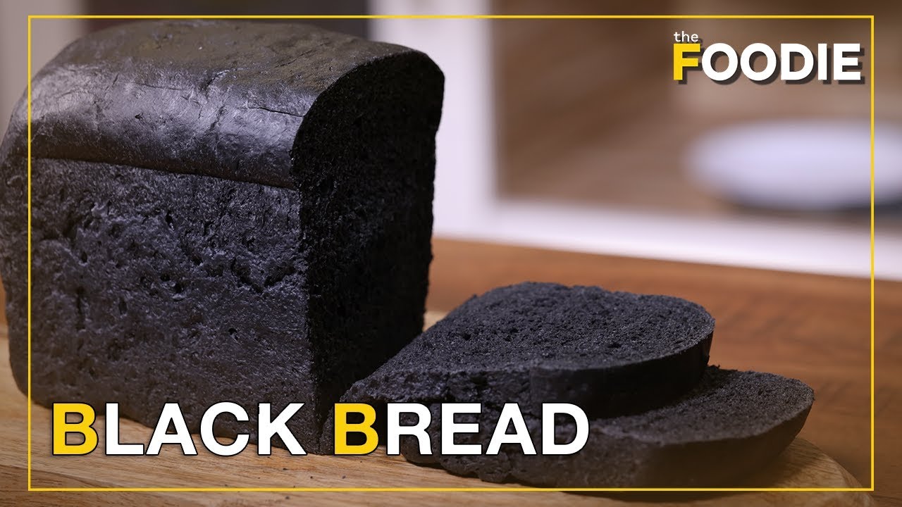 Black Bread Recipe How To Make Black Bread The Foodie Youtube