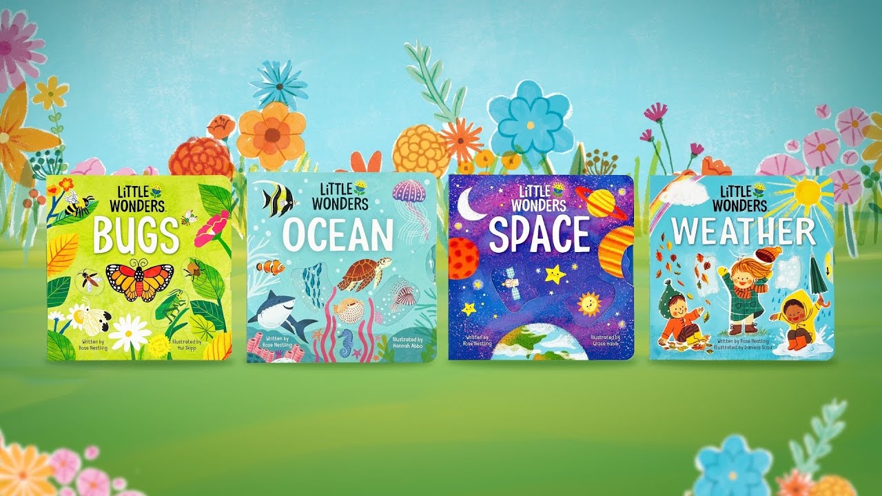 Little Wonders Book Series Bugs Ocean Space And Weather Youtube