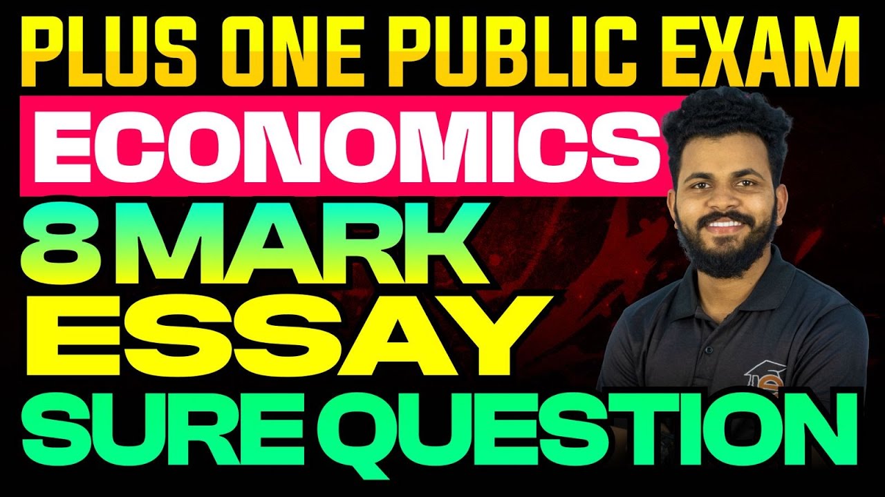 Plus One Public Exam 2025 Economics Sure Question Eduport Commerce