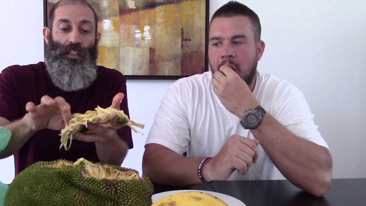 First Time Tasting Jackfruit Youtube