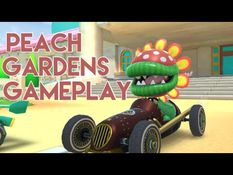 Peach Gardens Gameplay Mario Kart Tour Youtube