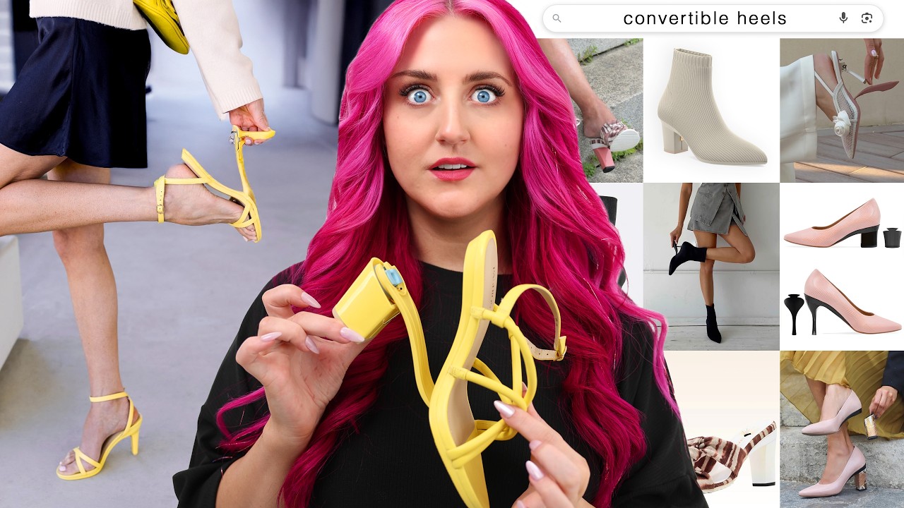I Tested Every Convertible Heels Brand The Full Scope Youtube