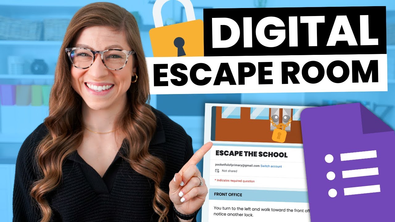 How To Create A Digital Escape Room Using Google Forms Tutorial For