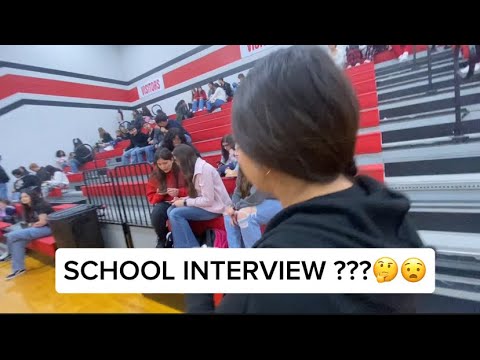 School Interview Youtube