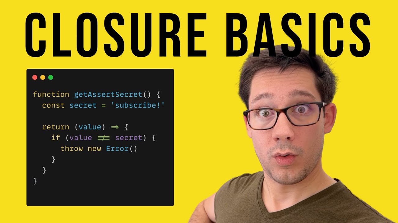 How Do Closures Work Javascript Fundamentals 2023 Youtube