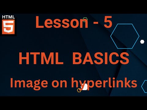 Html Basics Lesson 5 Image On Hyperlinks Youtube