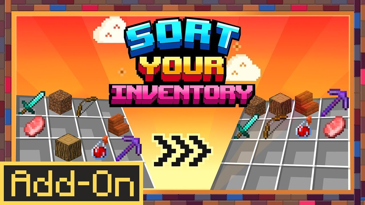 Sort Your Inventory Add On Minecraft Marketplace Showcase Youtube