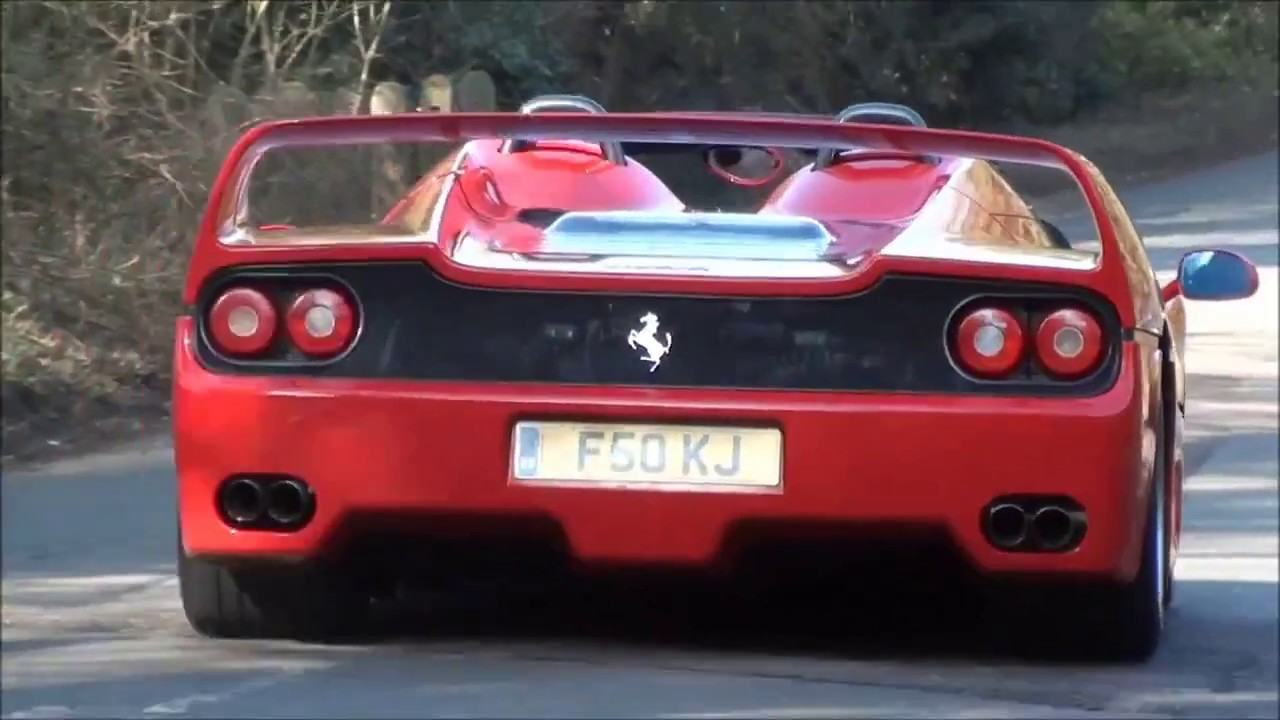 Ferrari F50 Compilation 2017 Pure Sound Youtube