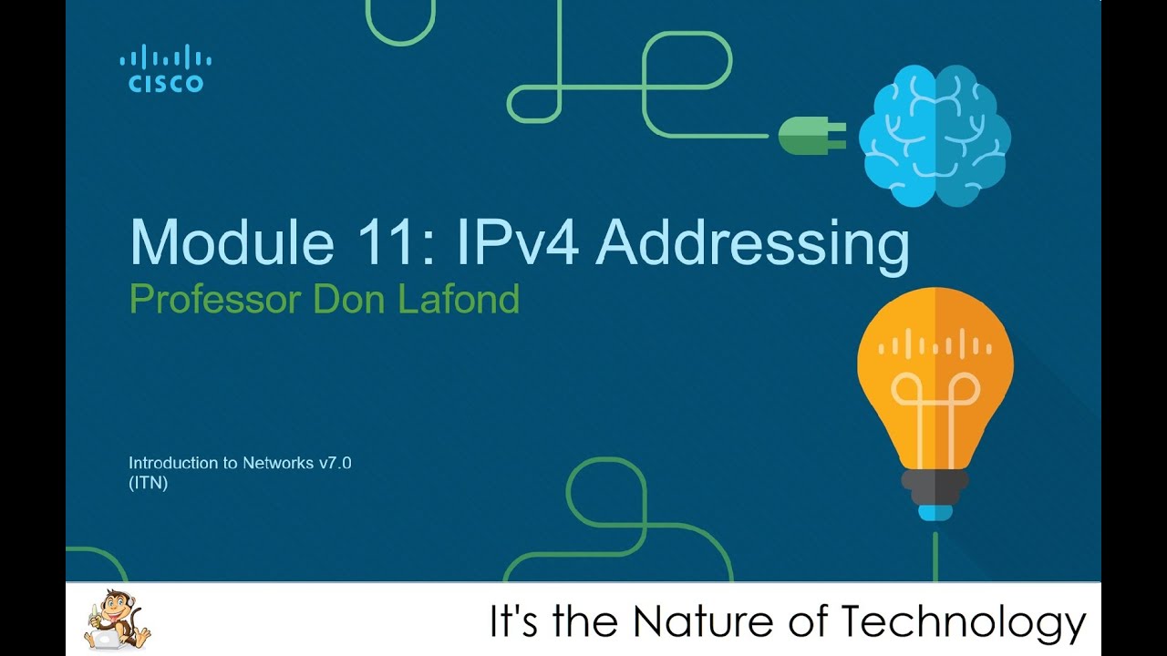 Netacad Itn Module 11 Ipv4 Addressing Intro Powerpoint Presentation