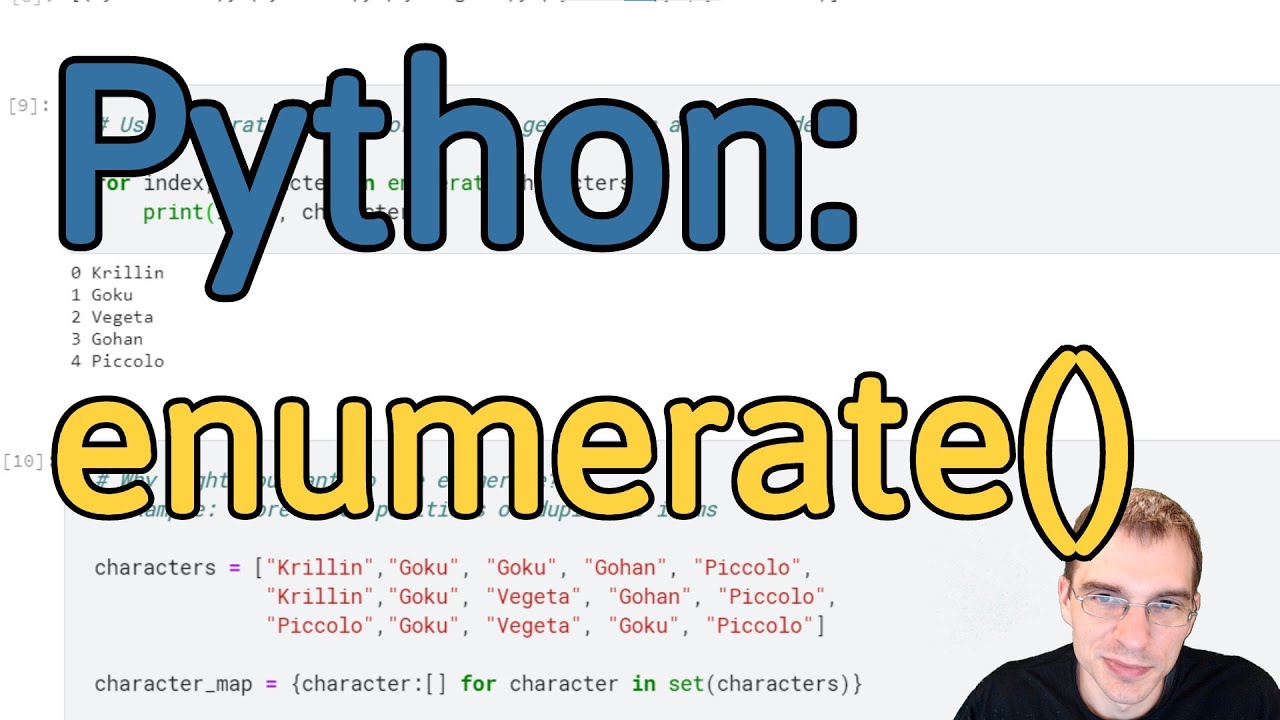 How To Use Enumerate In Python Youtube