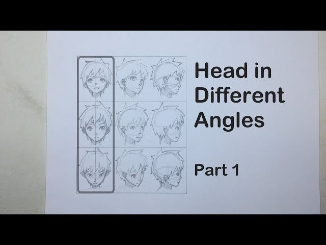 How To Draw Different Anime Head Angles