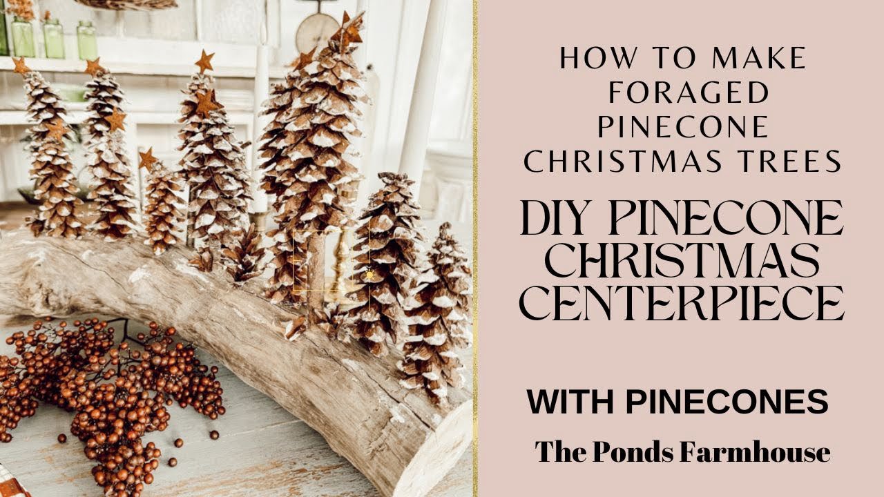 Christmas Centerpieces Using Pine Cones 40 Christmas Centerpiece Ideas