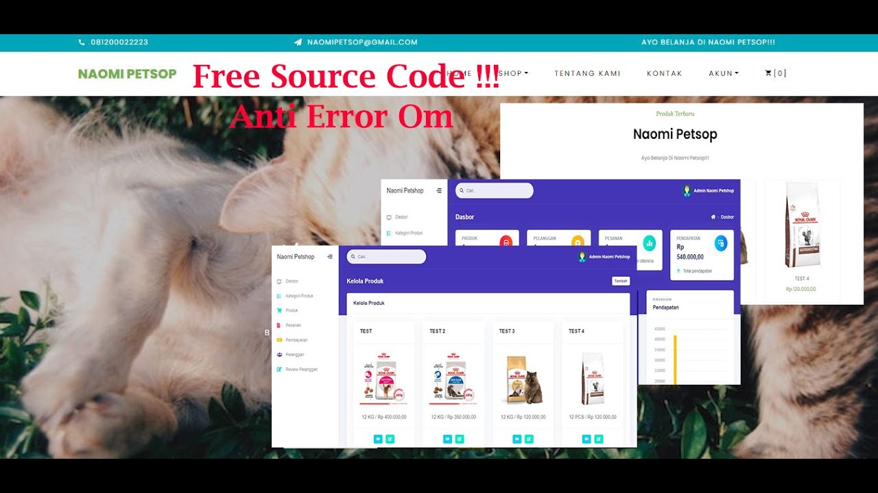Source Code Aplikasi Toko Online Free Youtube