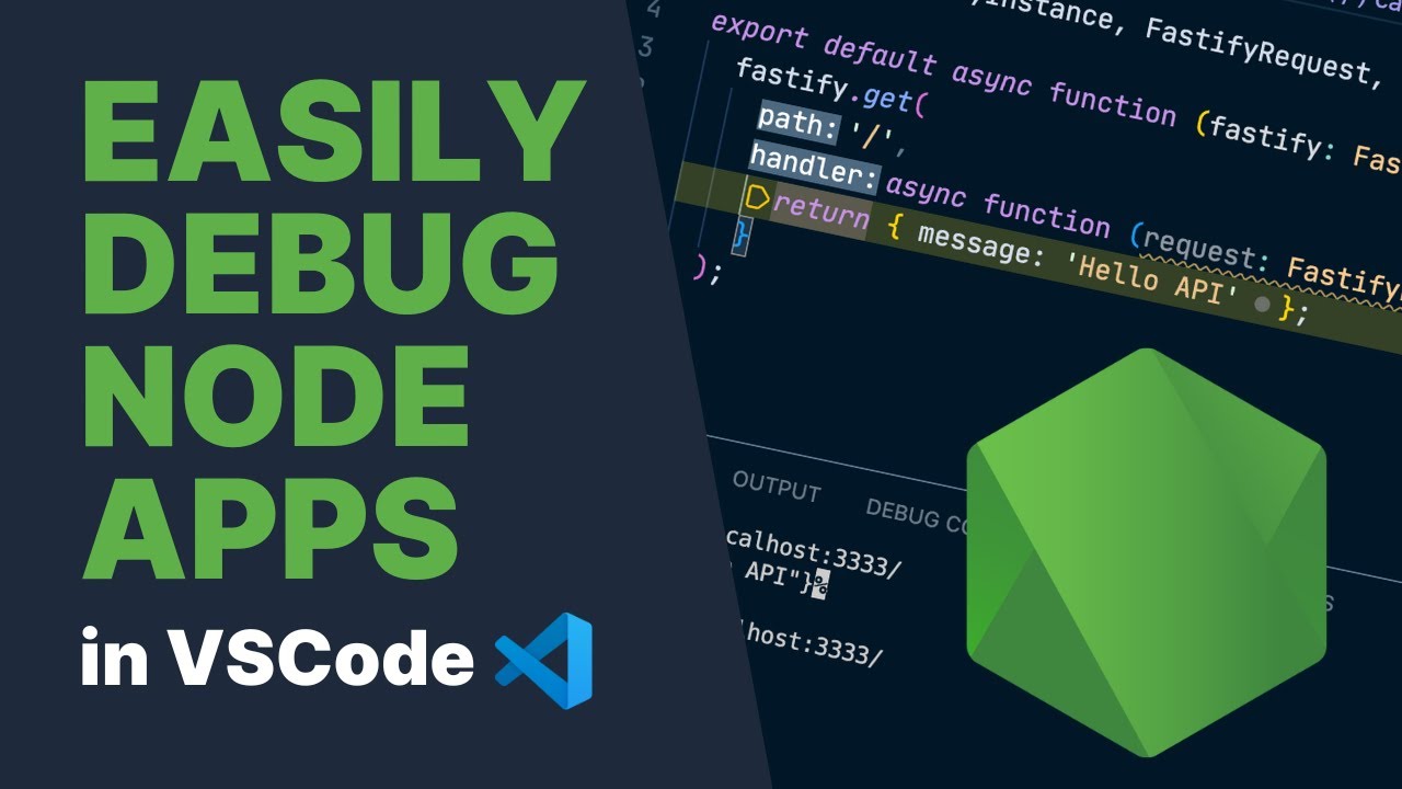 Debugging Node In Vscode Is So Easy Youtube