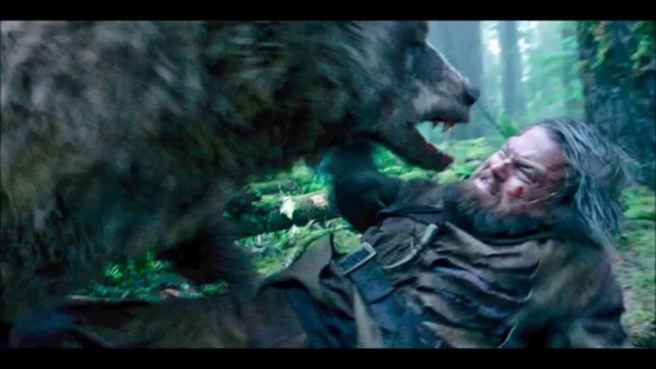 Leonardo Dicaprio Fighting With Bear From Movie Revenant Youtube
