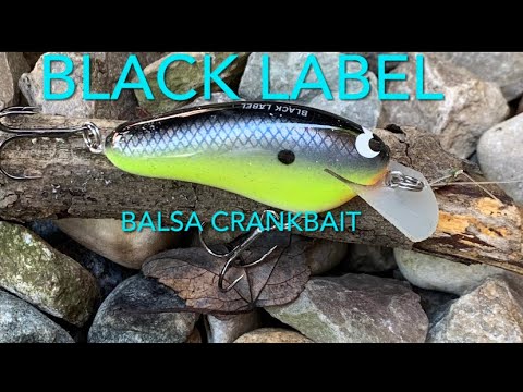 Black Label Balsa Crankbait First Day Using One Wow Wilgreen Lake