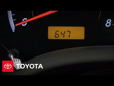 2010 Corolla How To Setting The Clock Toyota Youtube