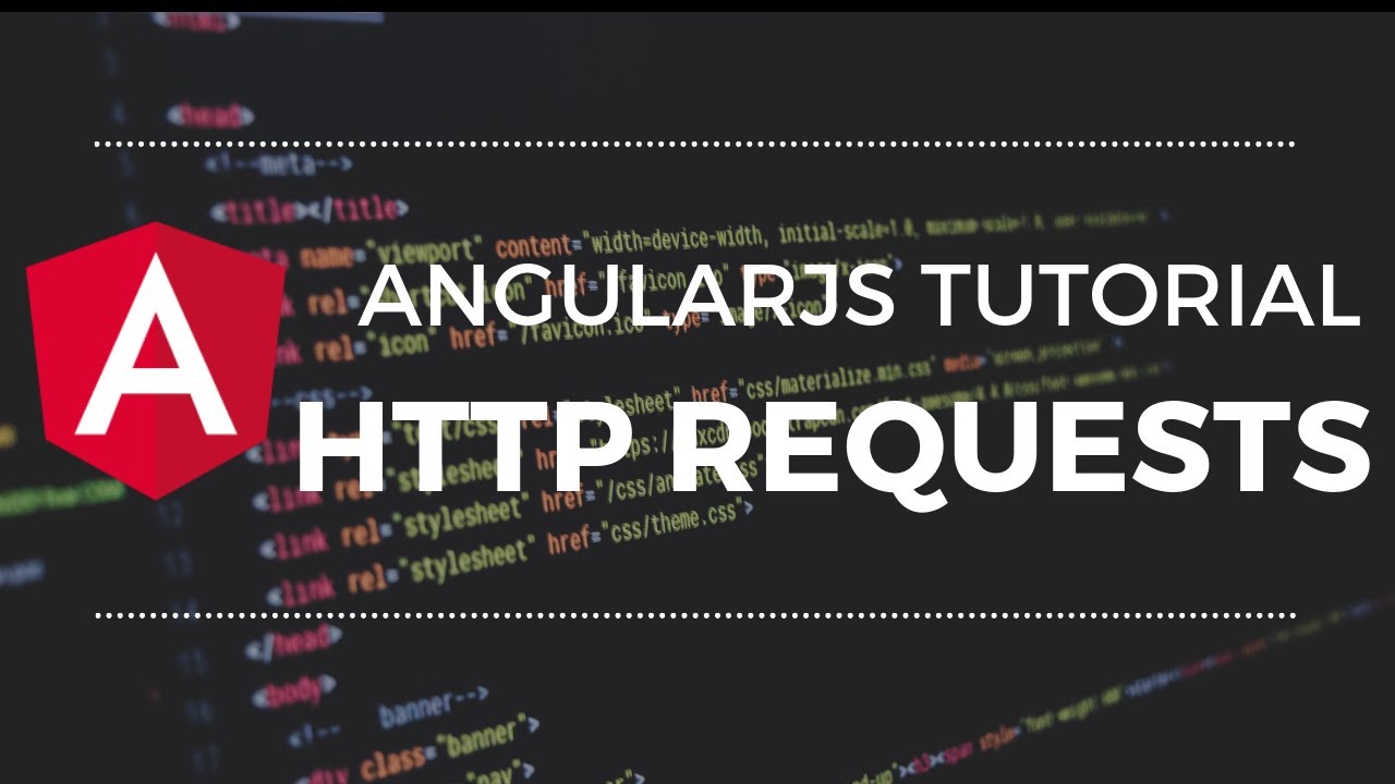 Angularjs Http Request Tutorial Youtube