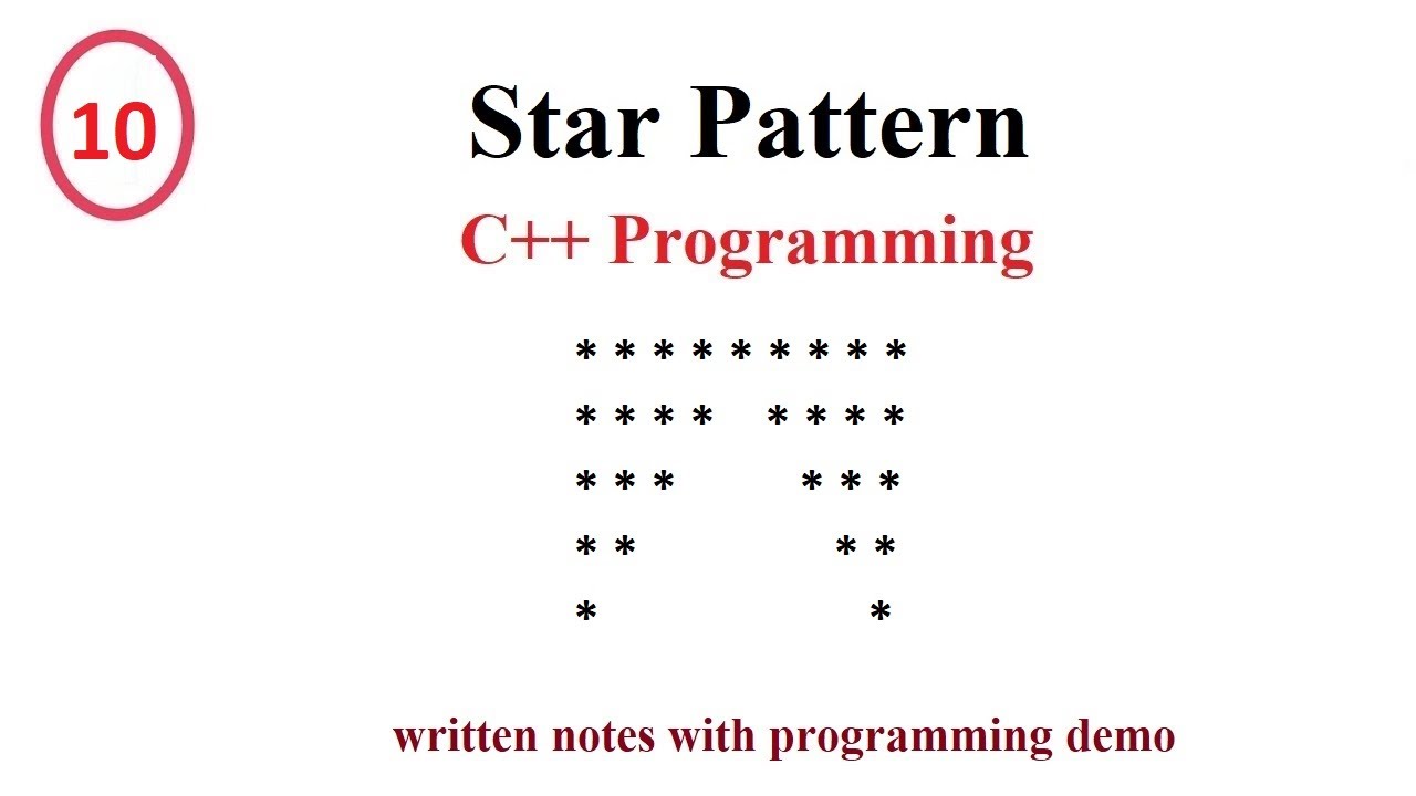 Program Of Star Pattern In C Templates Sample Printables