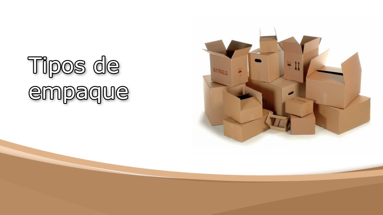 Tipos De Empaque Y Embalaje Youtube