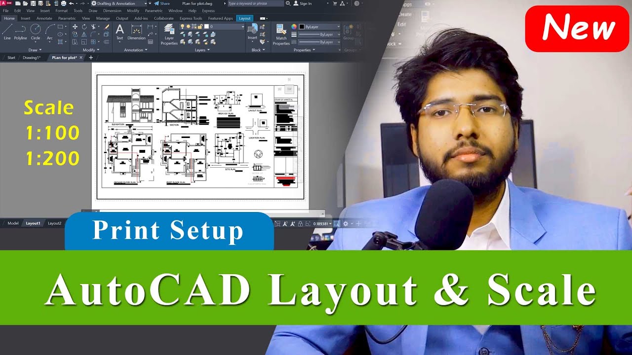 Autocad Layout Setting Scale