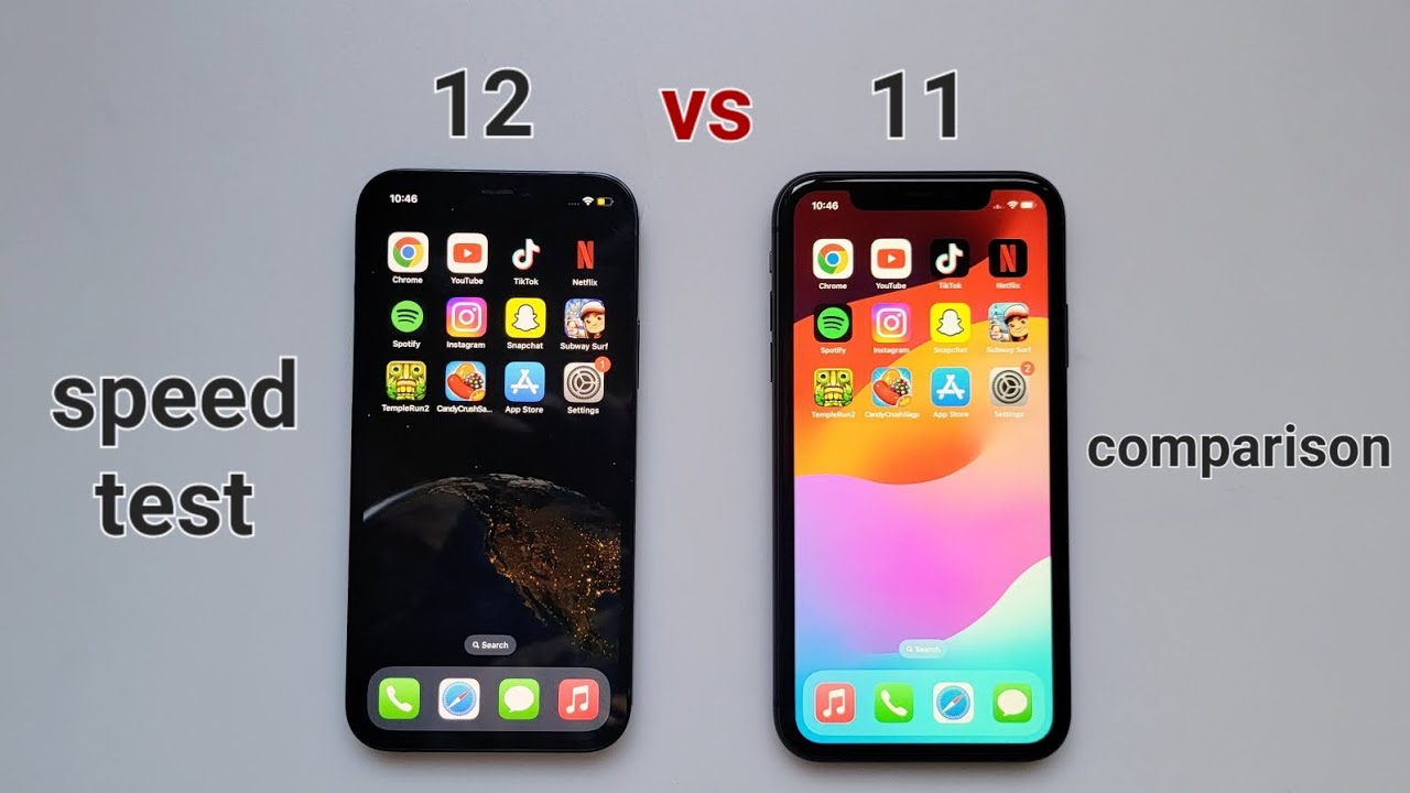 Iphone 11 Vs Iphone 12 Speed Test 2024 Which Is Better Youtube