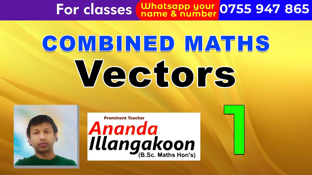 Vectors Lesson Part 1 Youtube