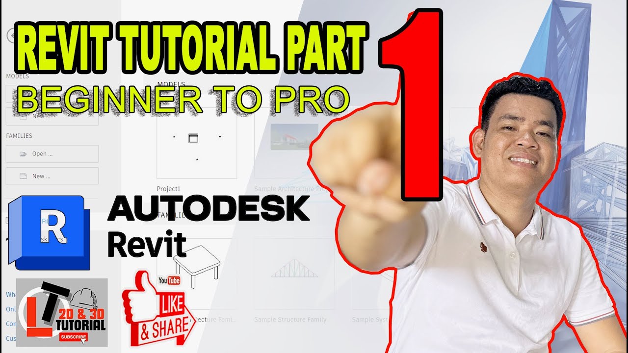 Revit Tutorial Part 1 Youtube