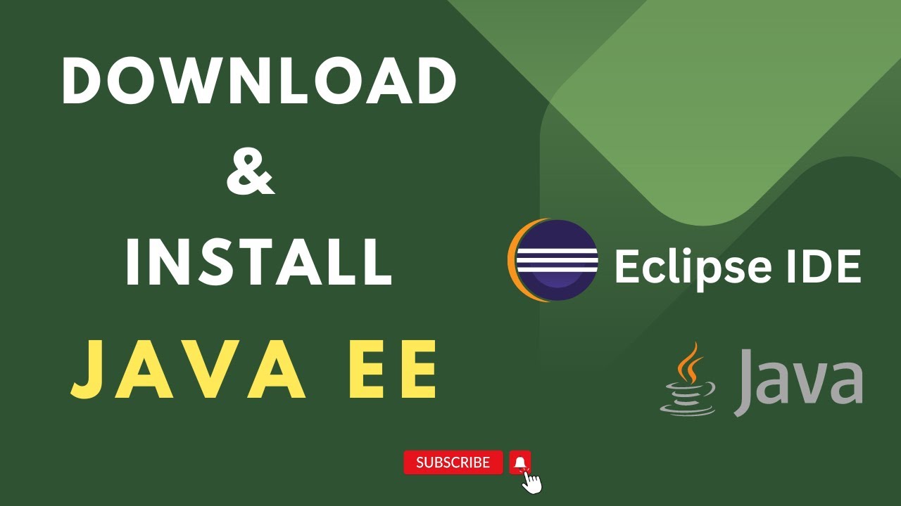 How To Install Java Ee In Eclipse Ide Easy Steps Javaee Youtube