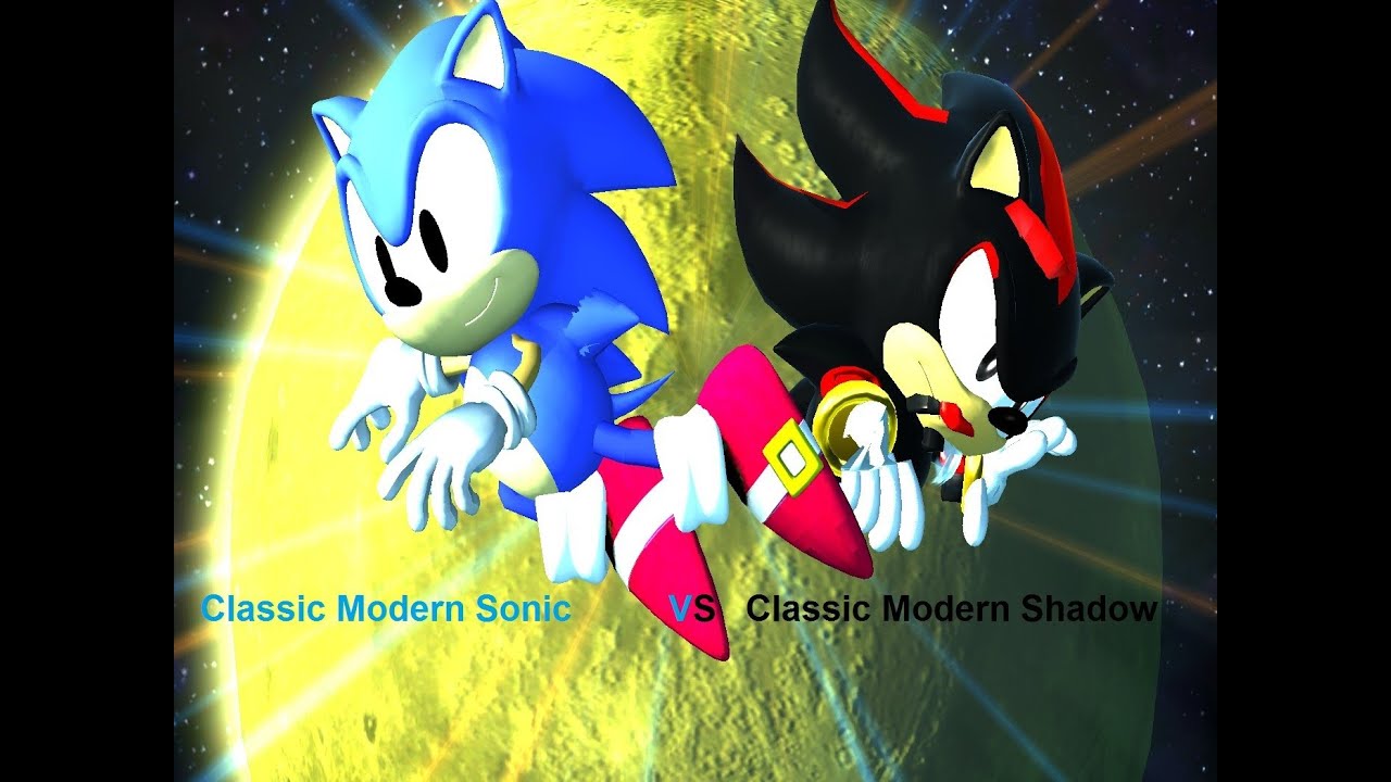 Sonic Vs Shadow Sonic Generations