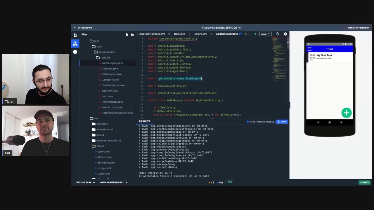 Codesignal For Mobile Interviews Youtube