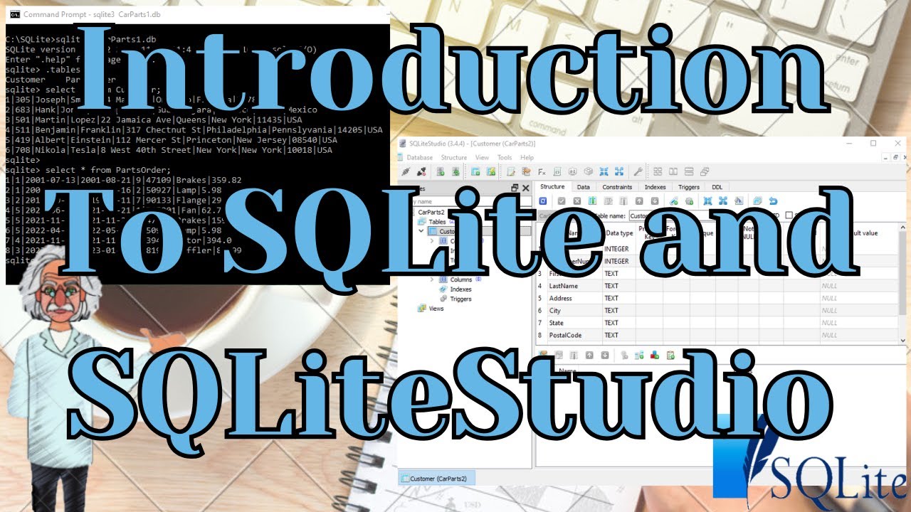 Introduction To Sqlite And Sqlitestudio Youtube