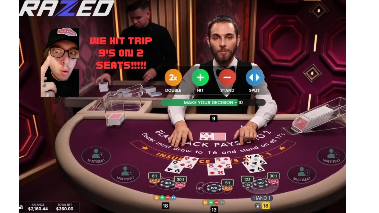 The Most Insane Blackjack Session Youtube