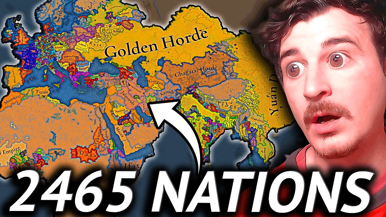 Final Complete Eu5 Political World Map Cultural Wars Youtube