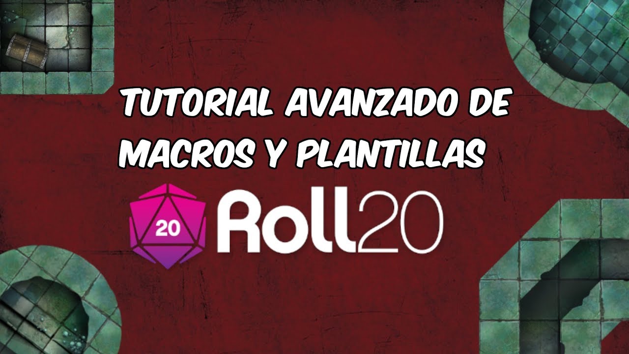 Tutorial Roll20 3 Macros Y Plantillas Youtube