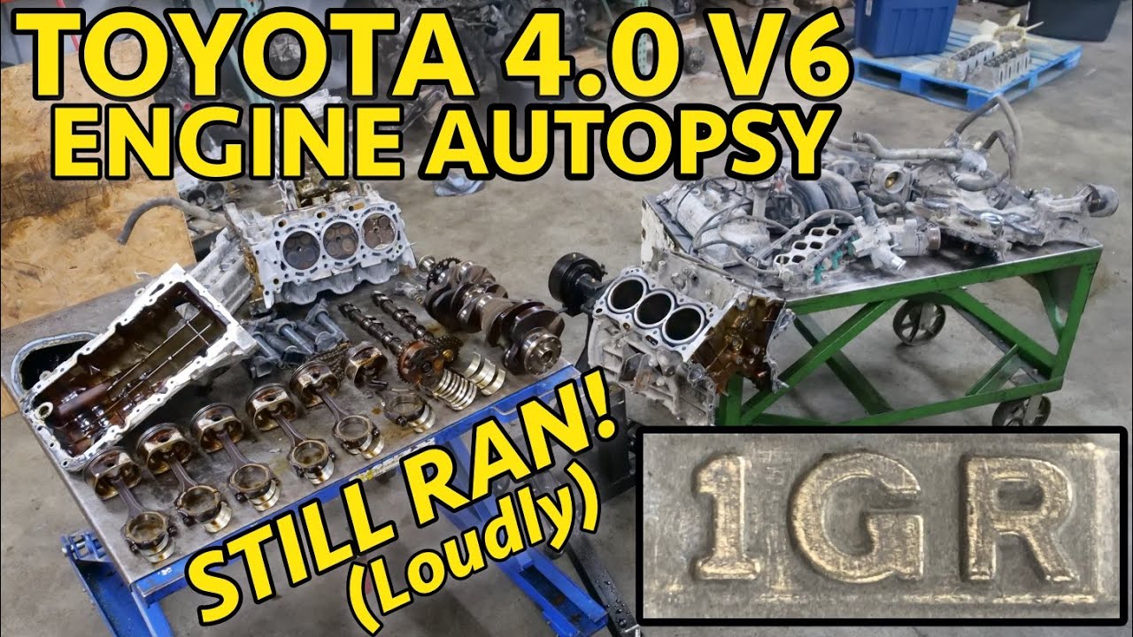 Toyota 4runner 1gr Fe 4 0 V6 Blown Engine Teardown Just A Slight Tick