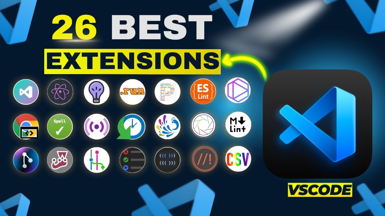 26 Best Vscode Extensions For 2024 Youtube