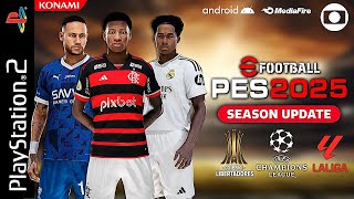 Efootball Pes 2025 Ps2 Iso Download Atualizado Libertadores 2024 Bomba ...