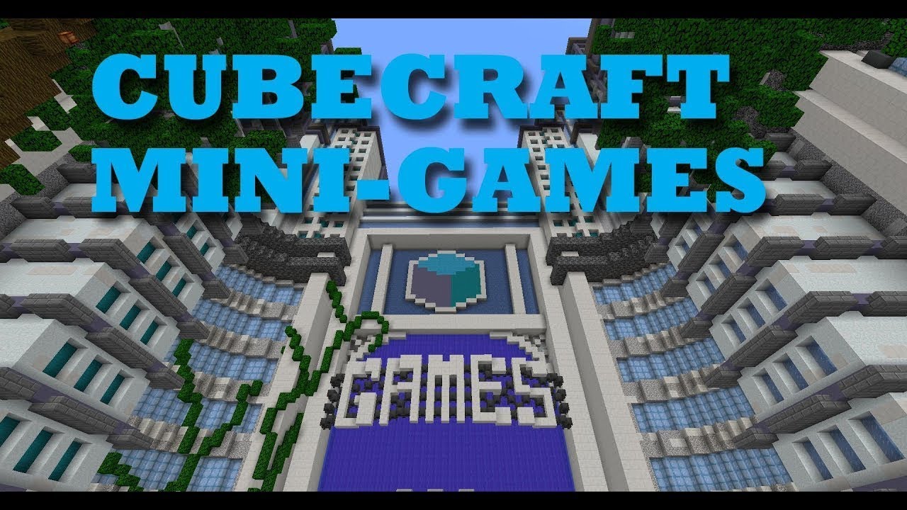 Minecraft Cubecraft Minigames Youtube