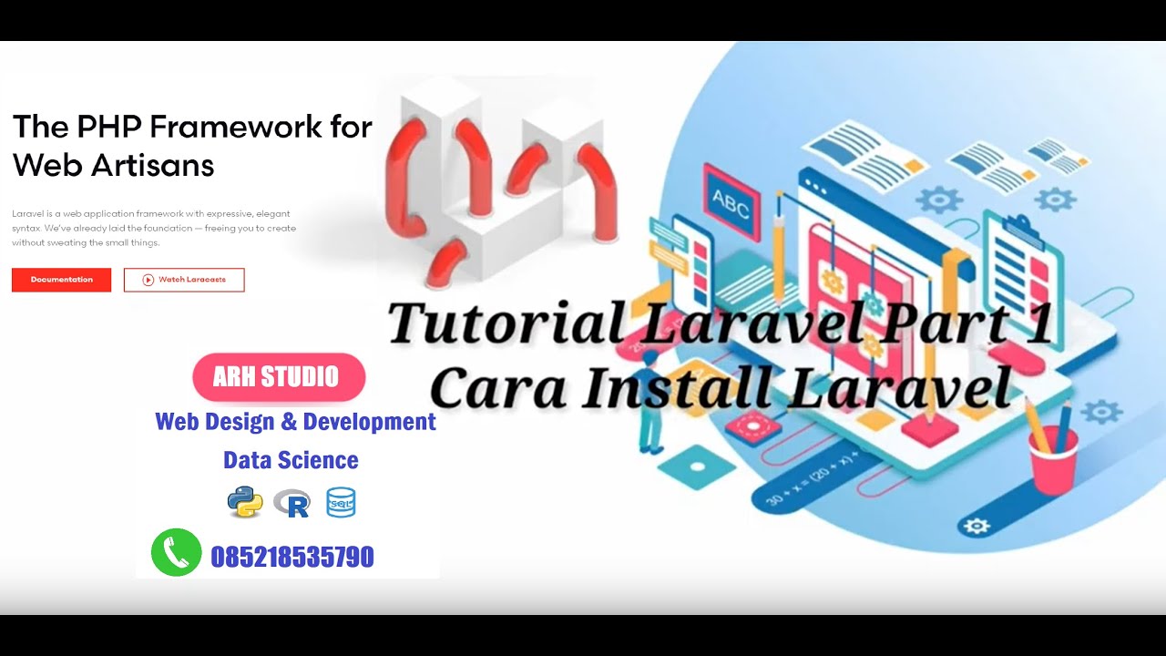 Tutorial Php Laravel Part 1 Cara Install Laravel Di Windows Youtube
