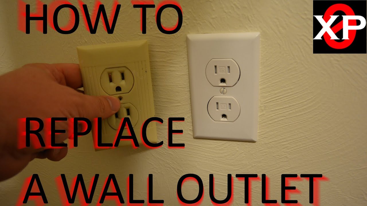 Wall Outlet Replacement Youtube