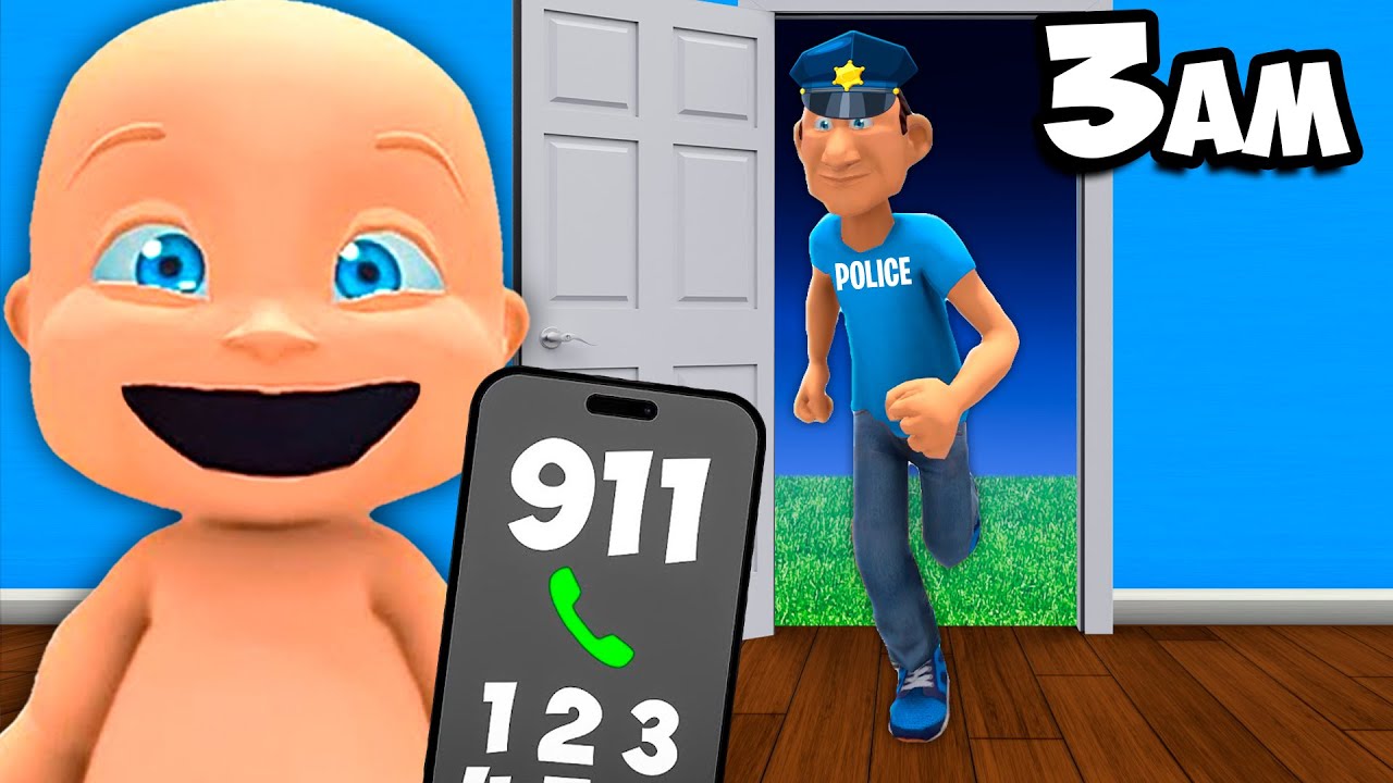 Baby Calls The Police At 3 Am Youtube