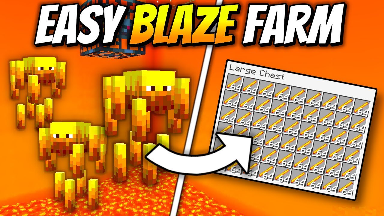 Blaze Farm Minecraft 1 21 Tutorial Youtube