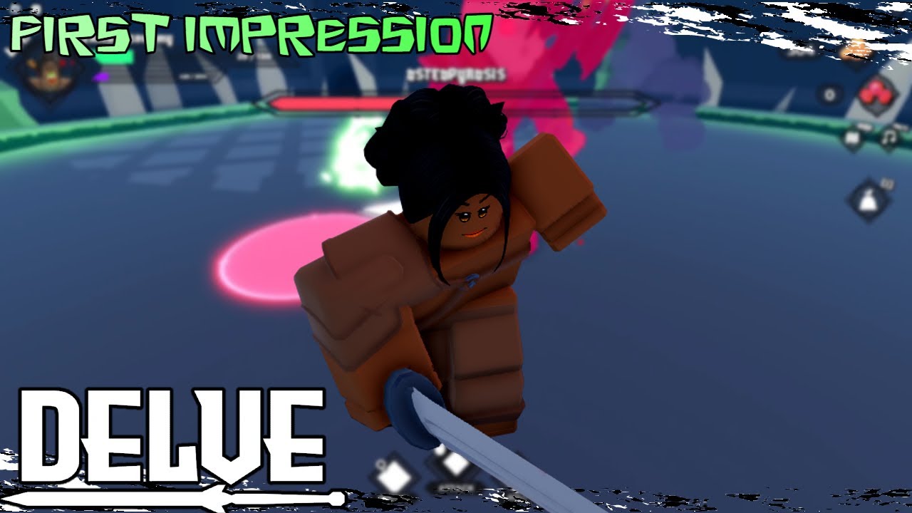 First Impression Gameplay Delve Roblox Youtube