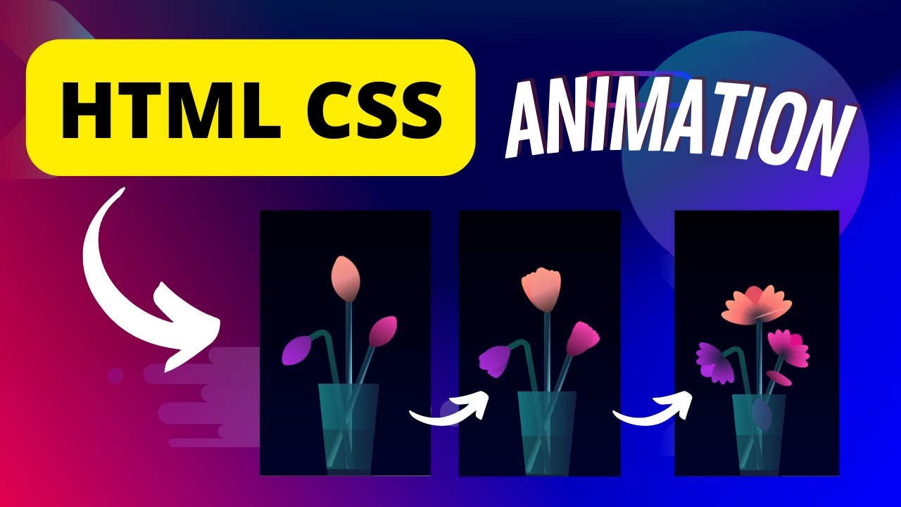 Html Css Animation Project рџ ґрџ ґ Youtube